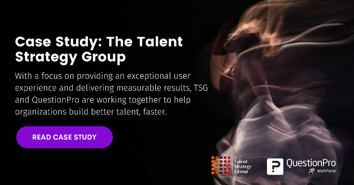 How the Talent Strategy Group transforms 360 feedback with QuestionPro